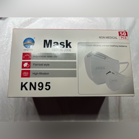 Other | Kn95 Face Mask Box Of 5 Adjustable Nose Clip | Poshmark